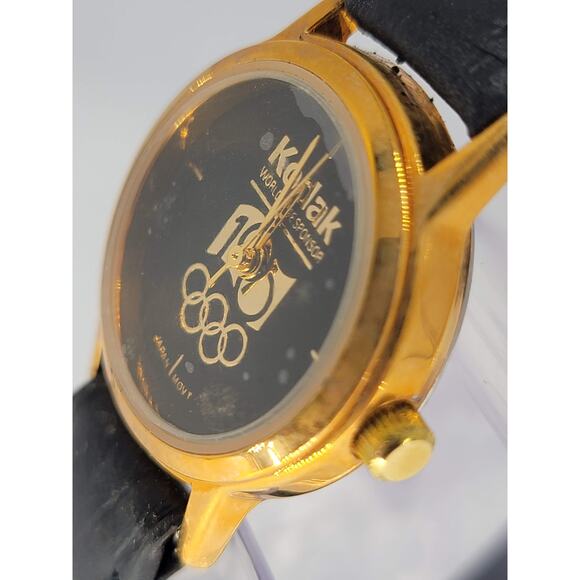 Kodak | Accessories | 996 Kodak Olympic Official Sponsor Watch Leather ...